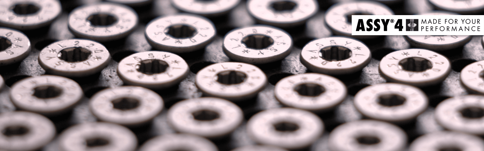 ASSY®4 - The innovative screw. Made for your maximum performance.